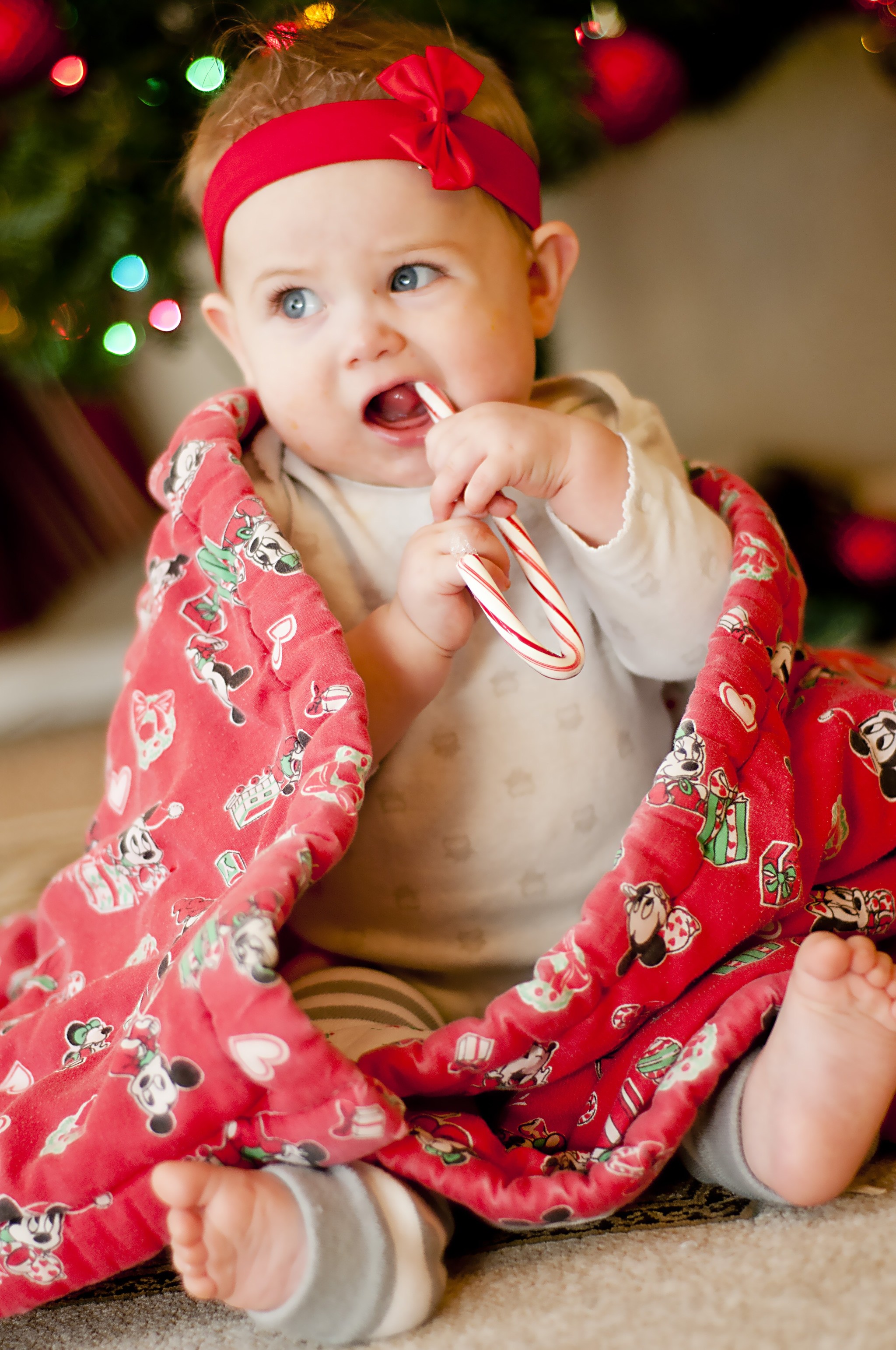 Baby at Christmas