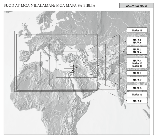 Mga Mapa at mga Larawan sa Biblia