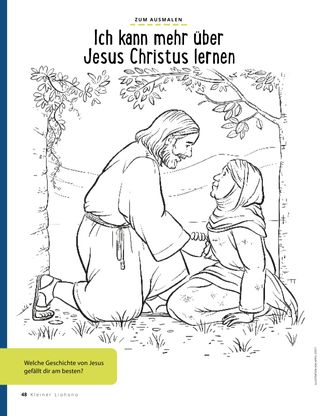 Jesaja spricht über Jesus Christus
