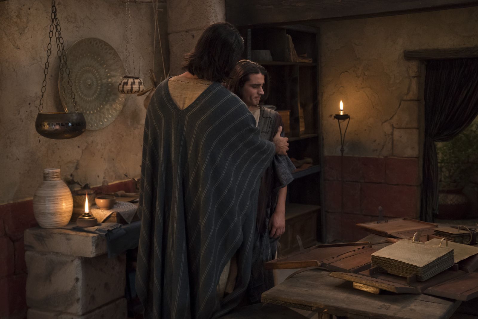 Corianton Being Greeted by His Father