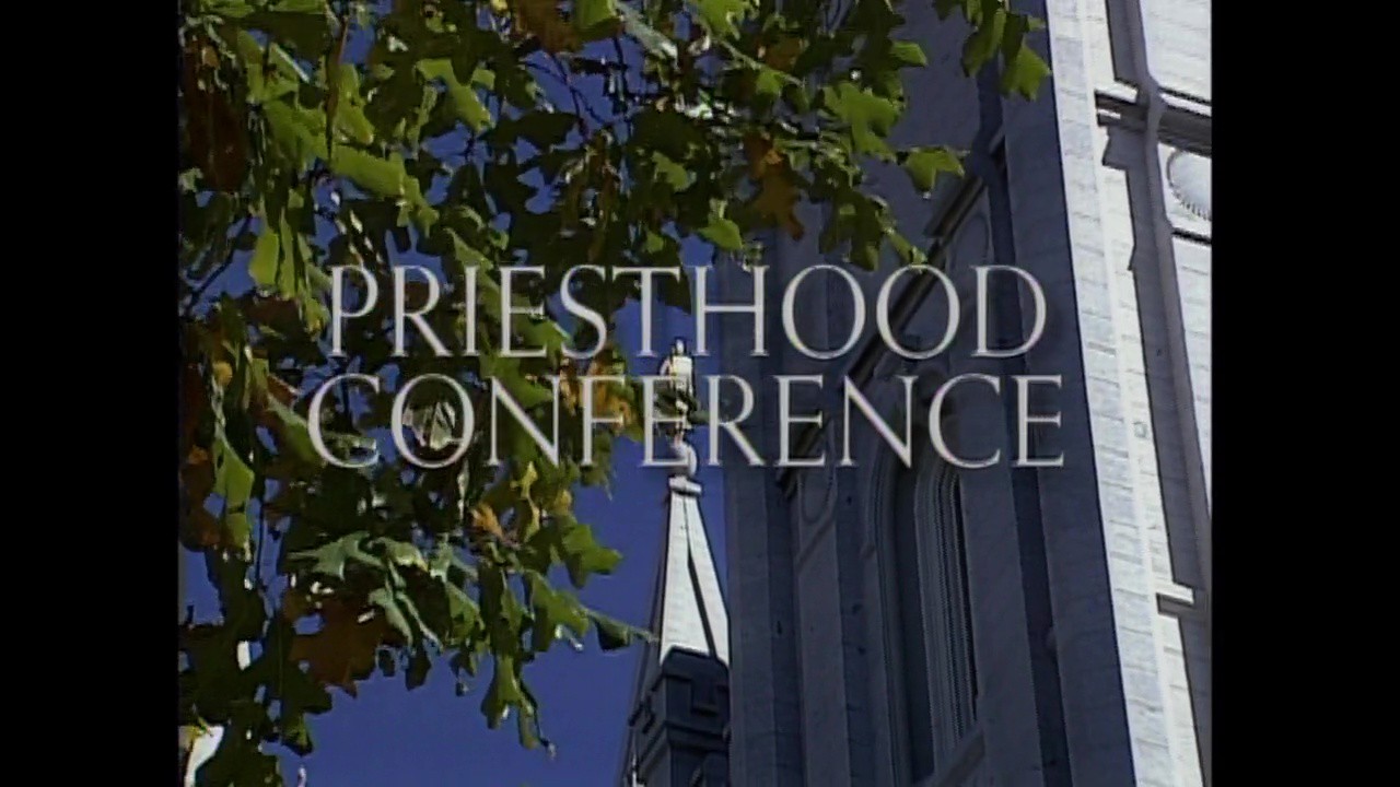 Priesthood Session