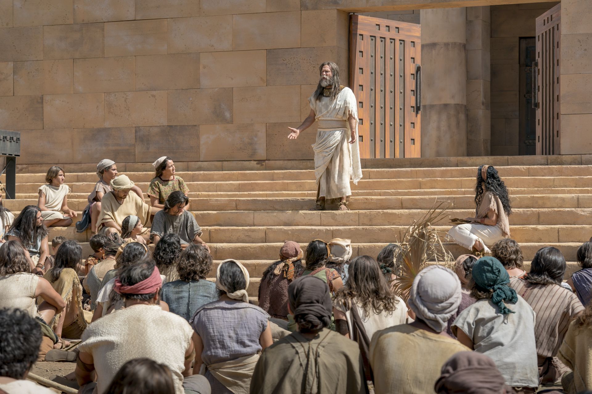Jacob teaching the Nephites