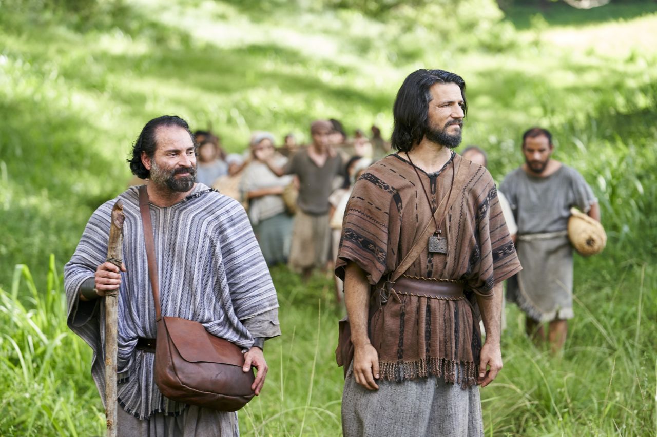 Alma the Younger and Amulek Teaching