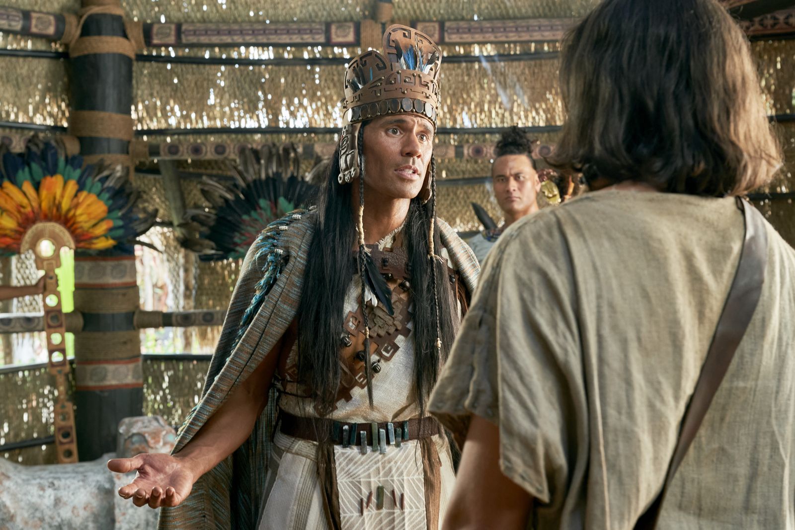 King Lamoni Speaking to Ammon, Son of Mosiah