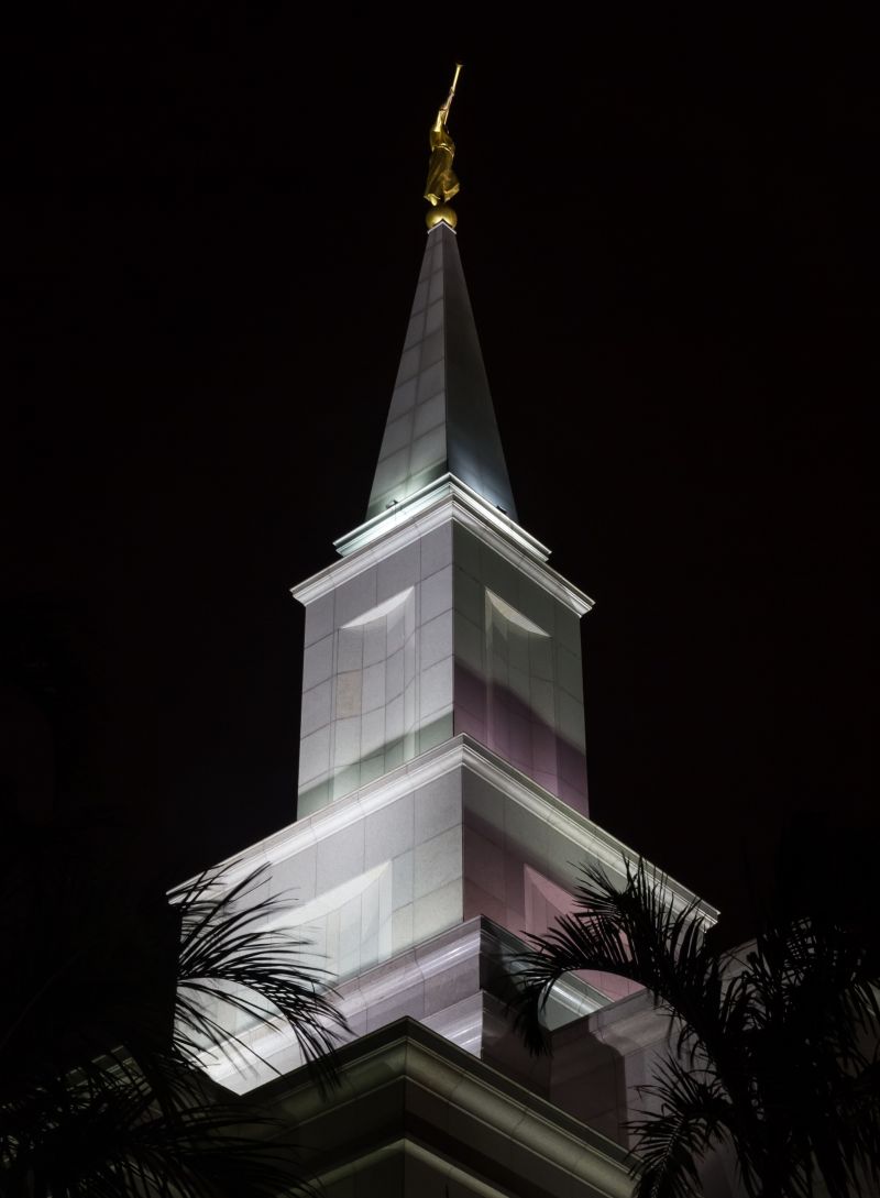 The Spire of the Guayaquil Ecuador Temple
