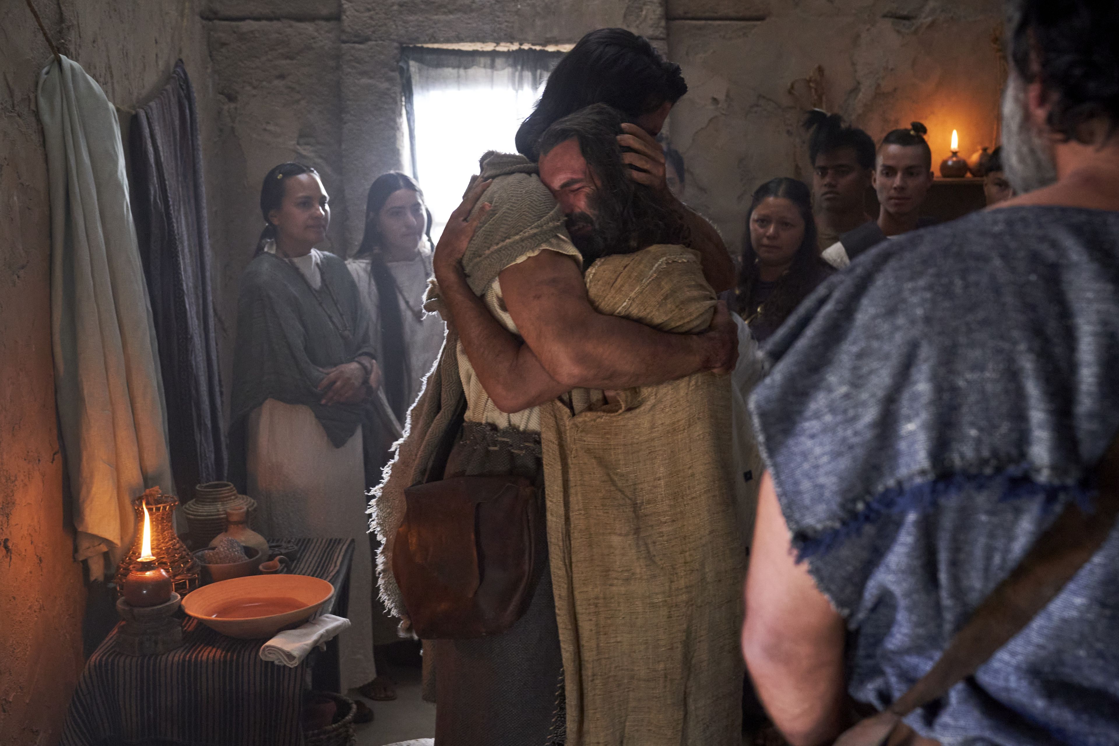 Zeezrom Embracing Alma the Younger