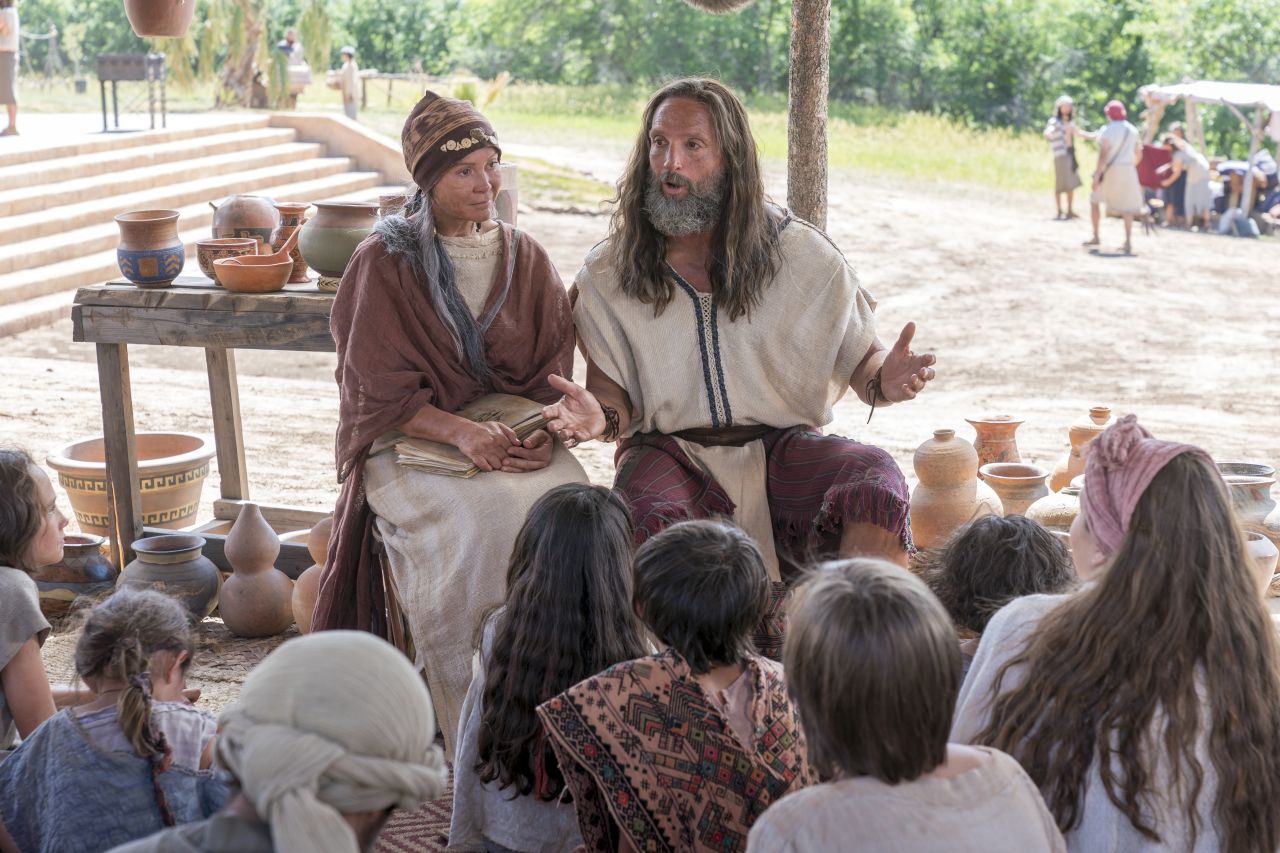 Nephi teaching the Nephites