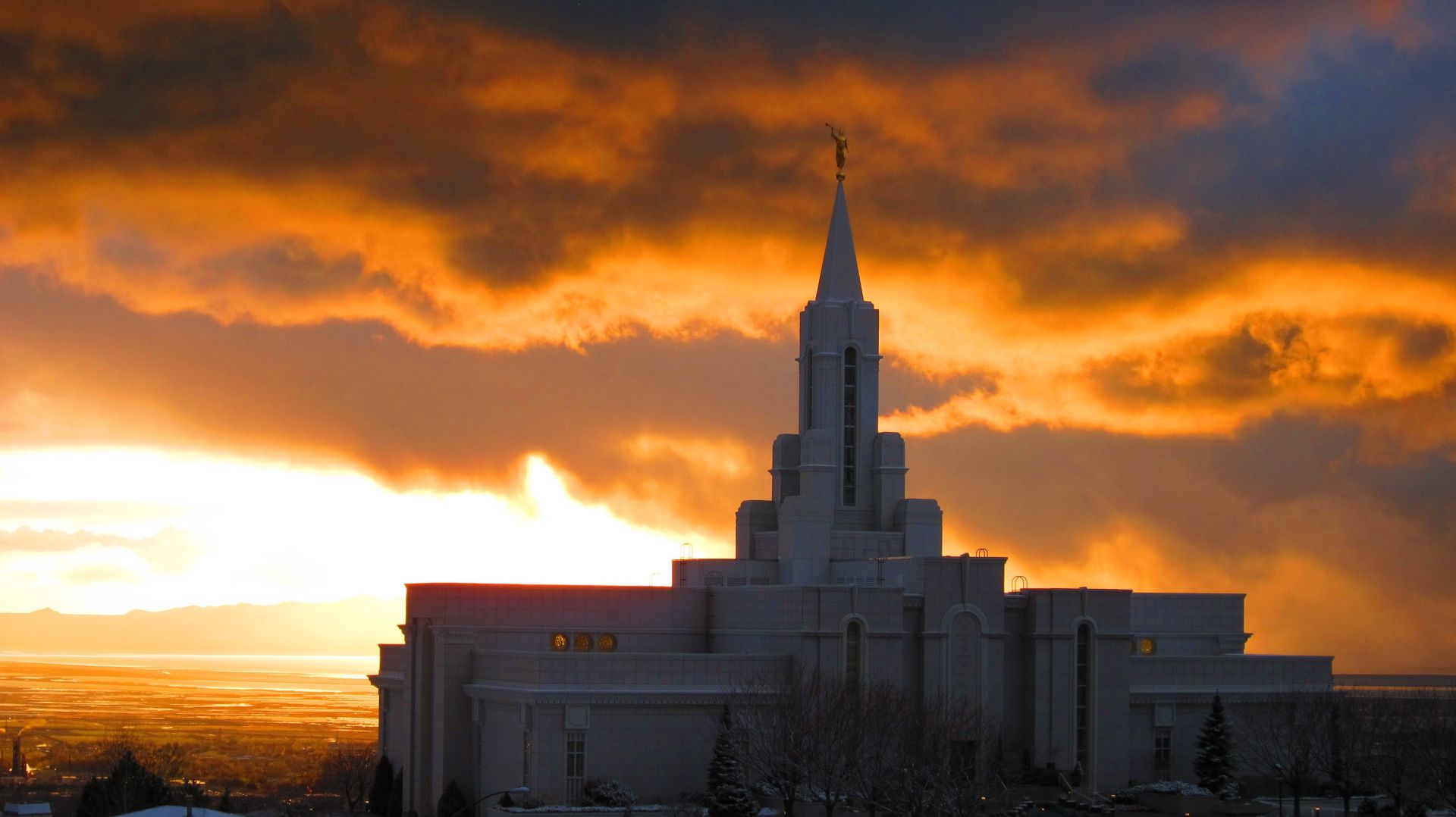 The Grounds of the Bountiful Utah Temple