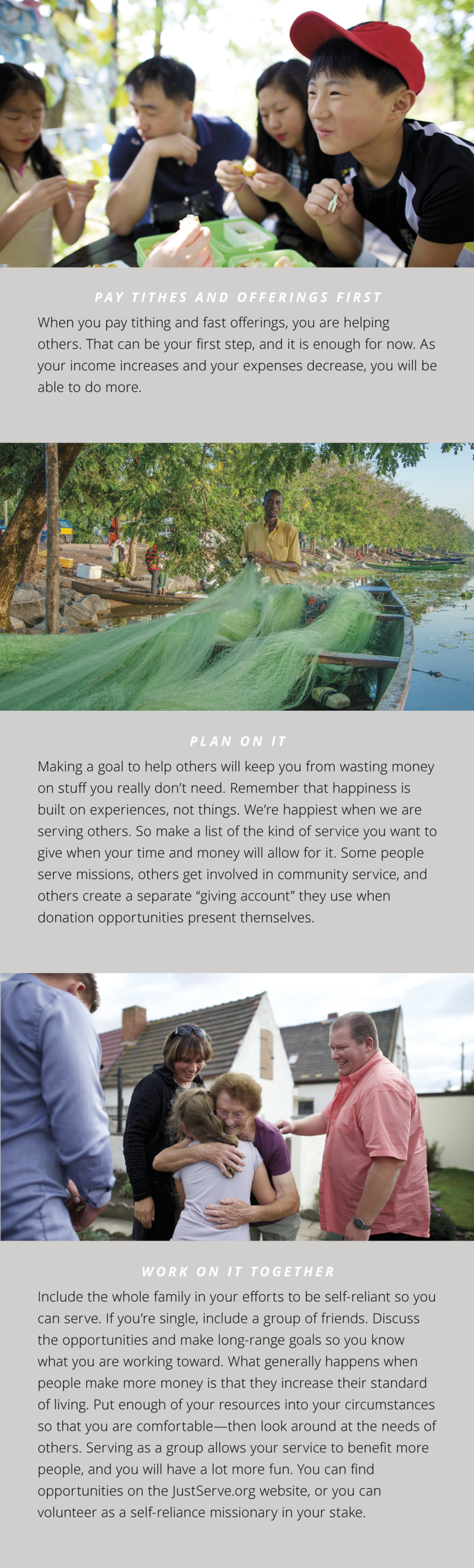 You Have Worked Your Way to Self-Reliance—Now What?