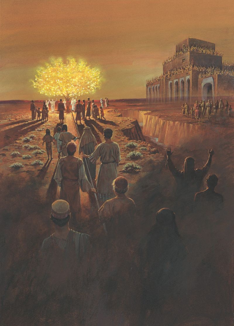 Abinadi before King Noah (Abinadi Appearing before King Noah)