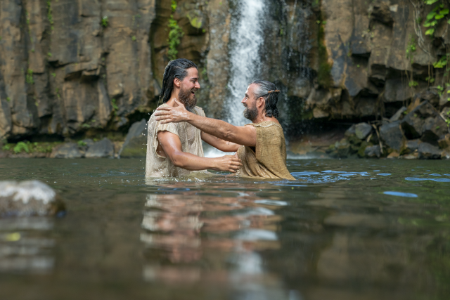 Alma at the Waters of Mormon