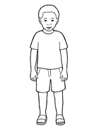 Primary Boy Standing