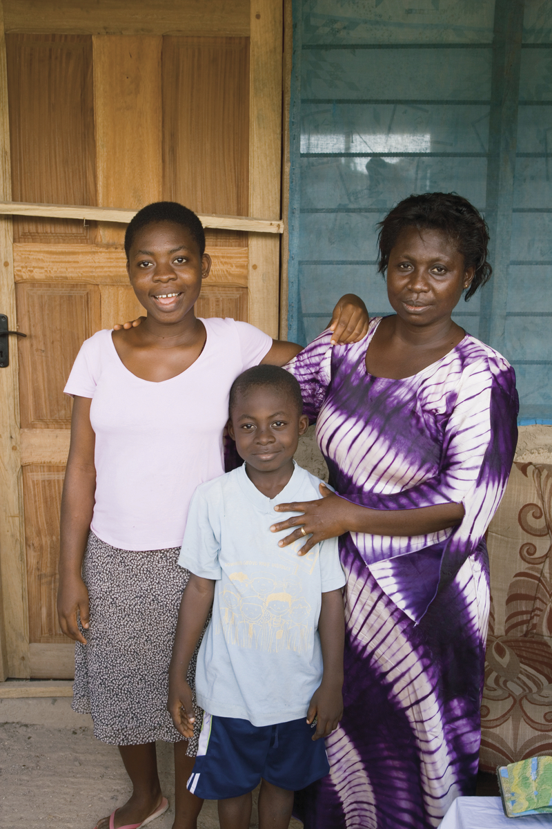 Family in Ghana