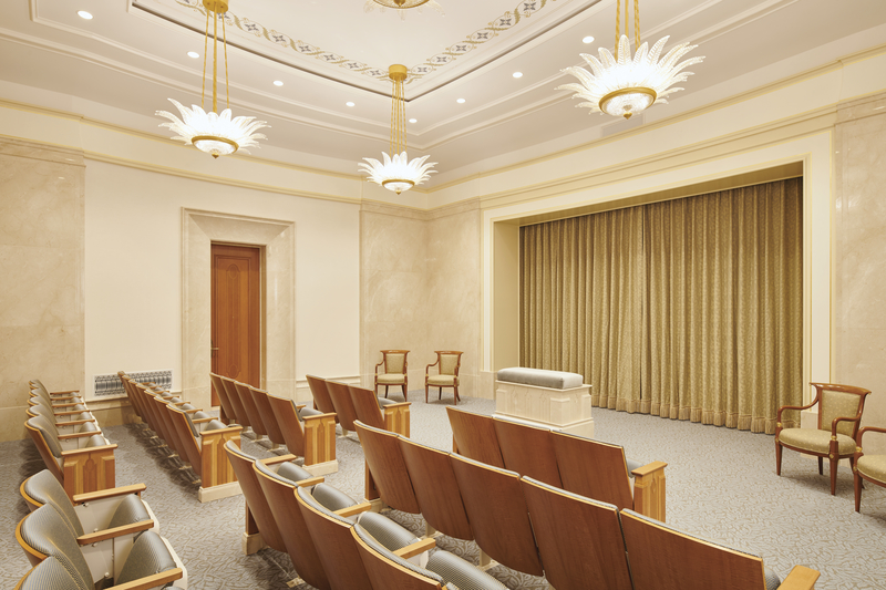 Rome Italy Temple: Instruction Room