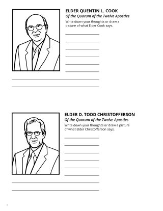General Conference Coloring Pages