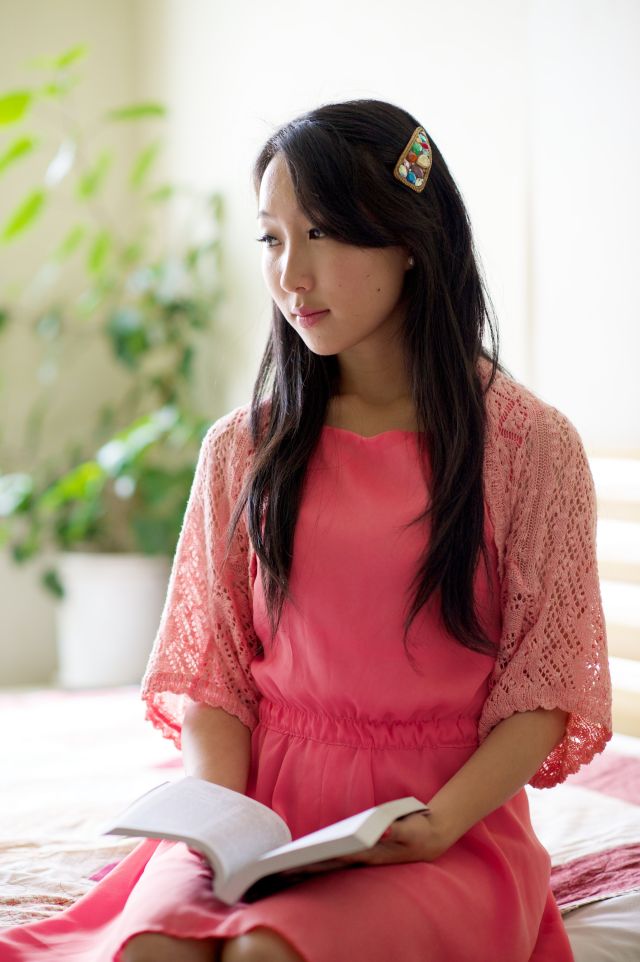 Young Woman Reading the Scriptures