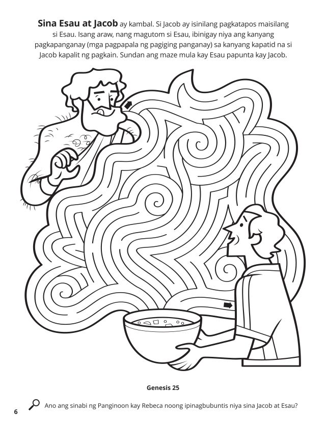 Coloring Book ng mga Kuwento sa Banal na Kasulatan: Lumang Tipan