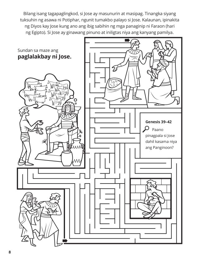 Coloring Book ng mga Kuwento sa Banal na Kasulatan: Lumang Tipan