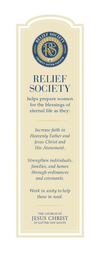 Relief Society Seal, Poster, and Bookmark