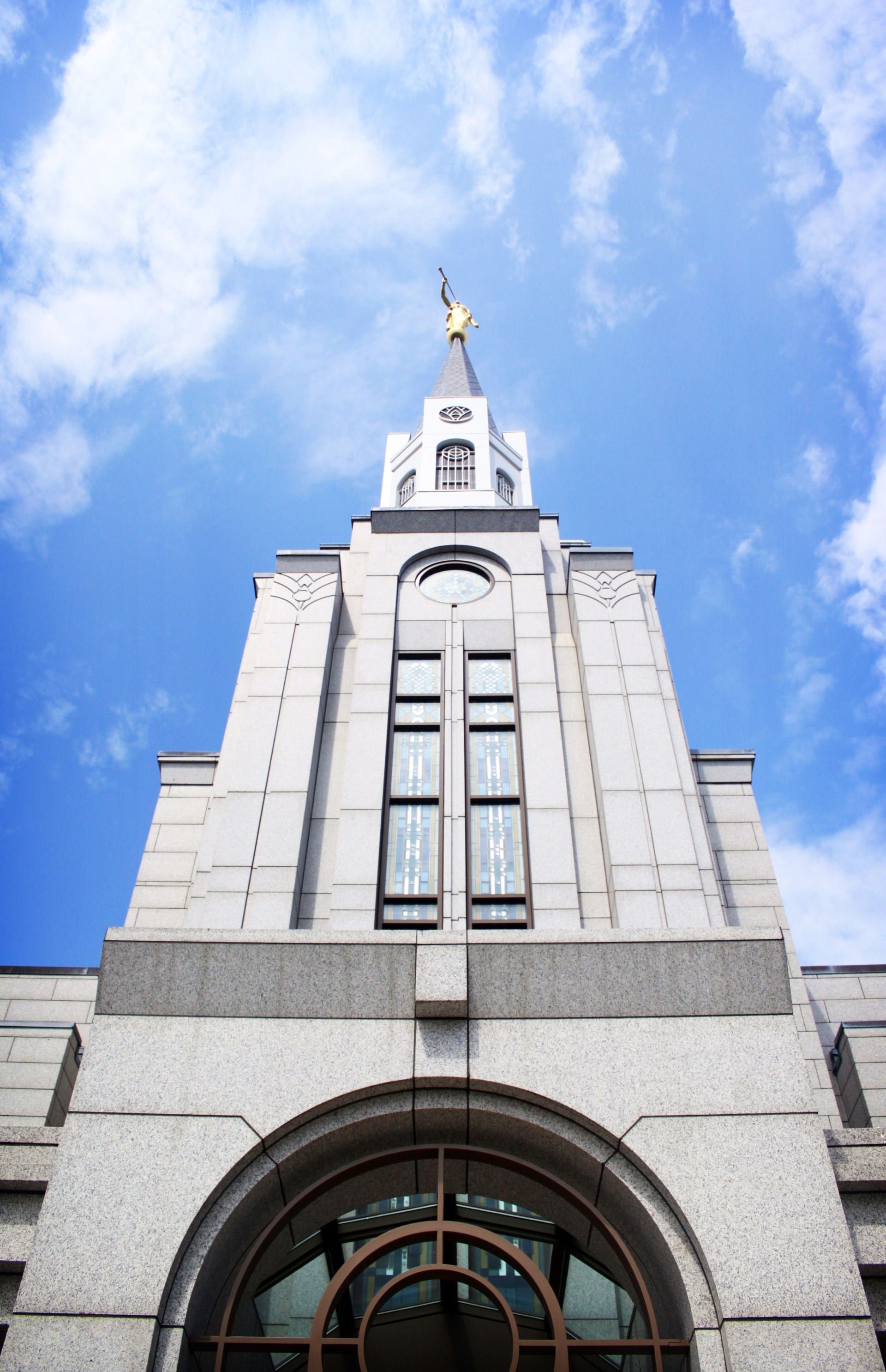 Spire of the Boston Massachusetts Temple