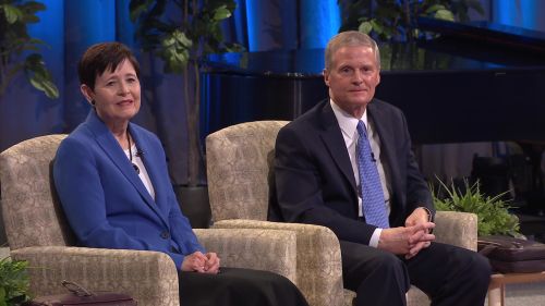 Face to Face with Elder and Sister Bednar