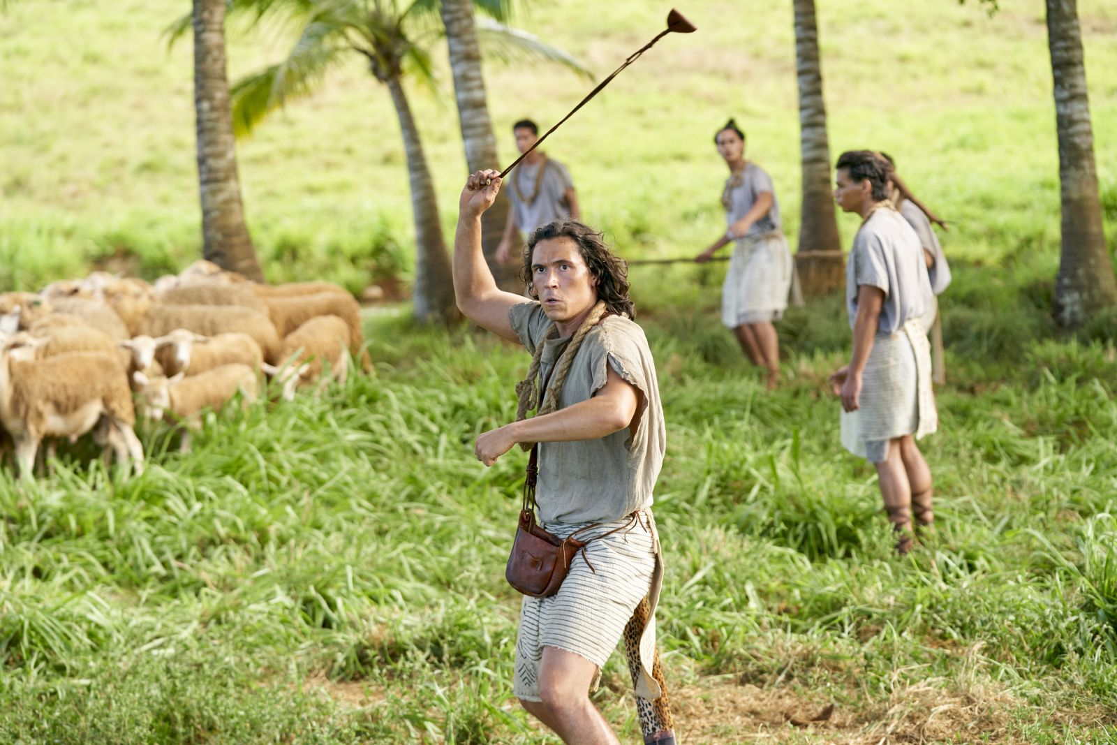 Ammon, Son of Mosiah, Drawing His Sword