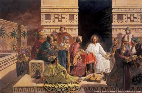 Christ Appearing to the Nephites
