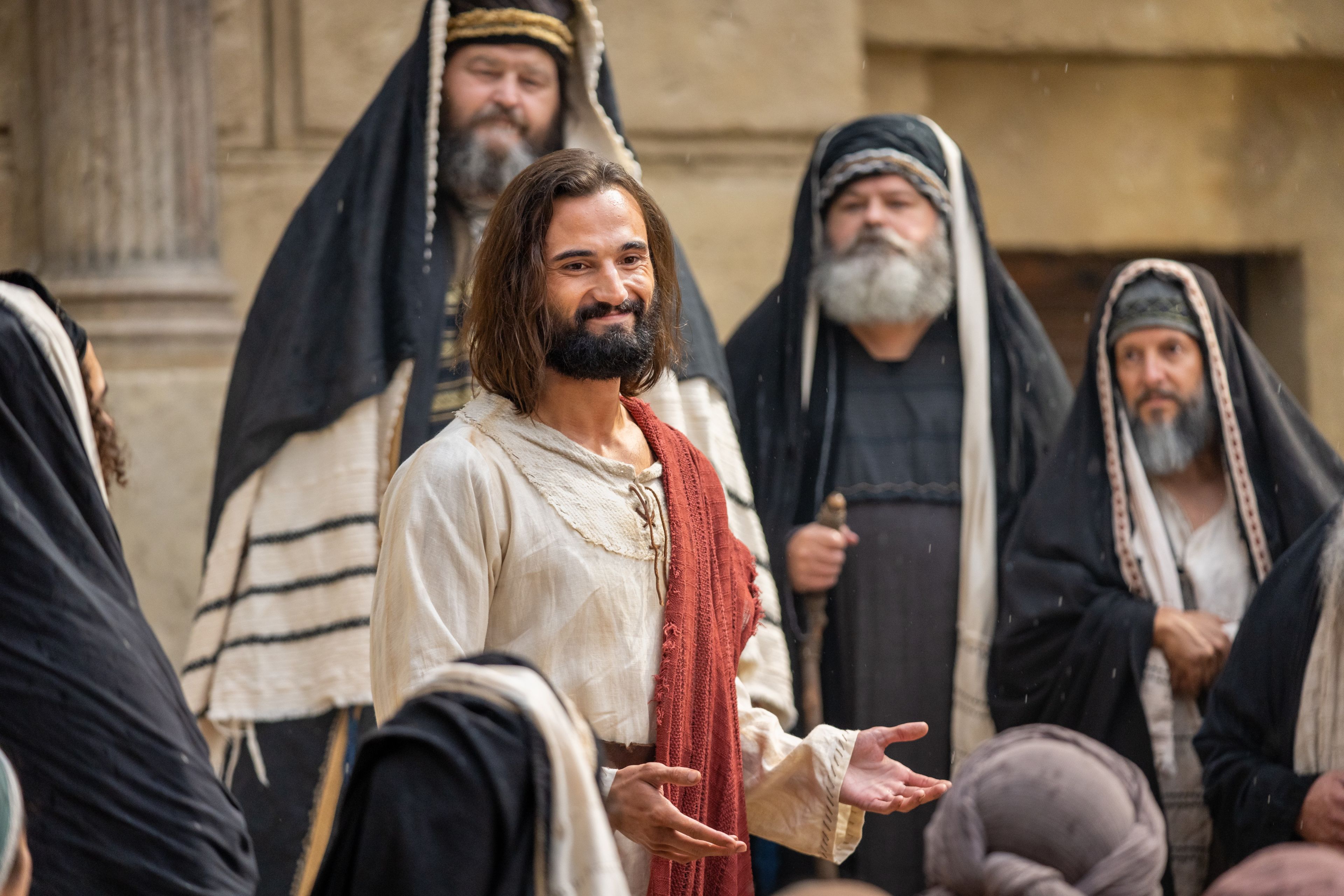 Jesus Christ Visits with People