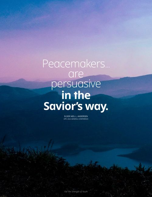Following Jesus: Being a Peacemaker