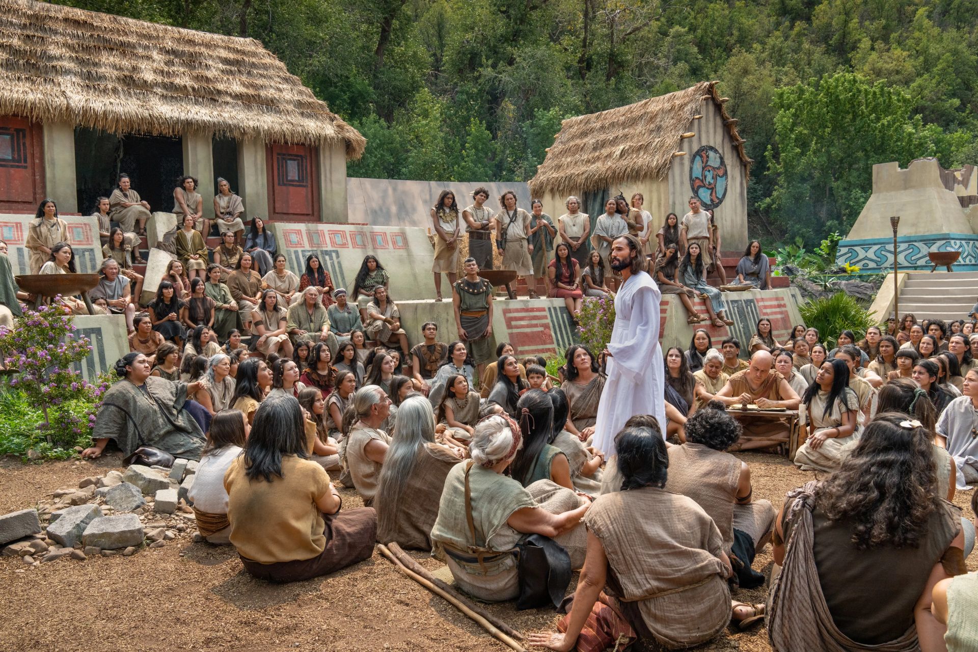 Christ Teaching Nephites