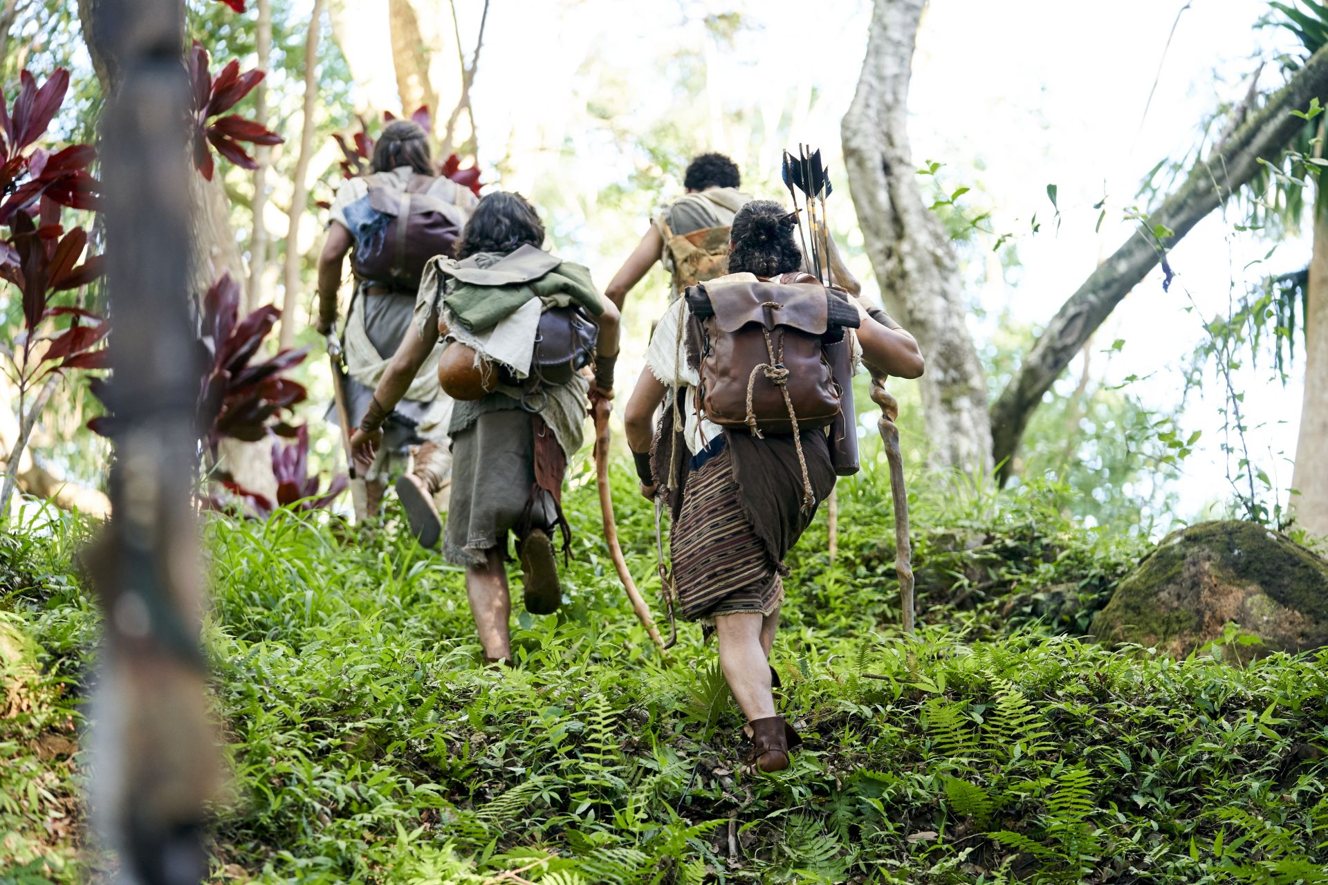 The Sons of Mosiah Walking