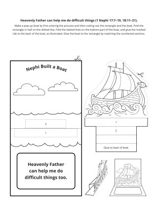 Book of Mormon Activity Pages