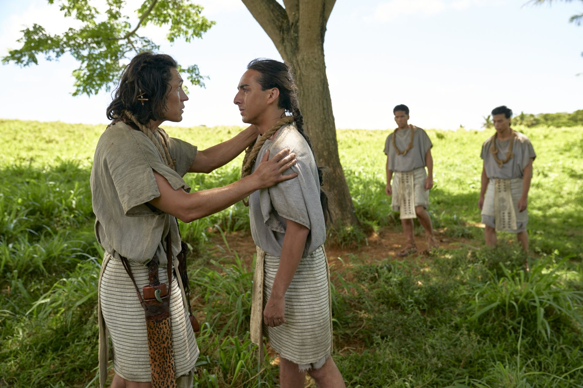 A Servant of King Lamoni Speaking with Ammon