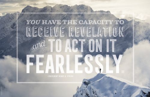 Receive Revelation and Act