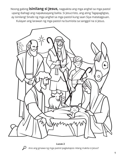 Coloring Book ng mga Kuwento sa Banal na Kasulatan: Bagong Tipan