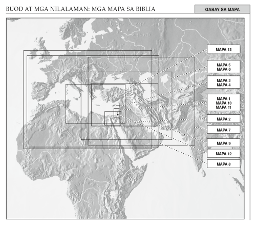 Buod at Mga Nilalaman: Mga Mapa sa Biblia