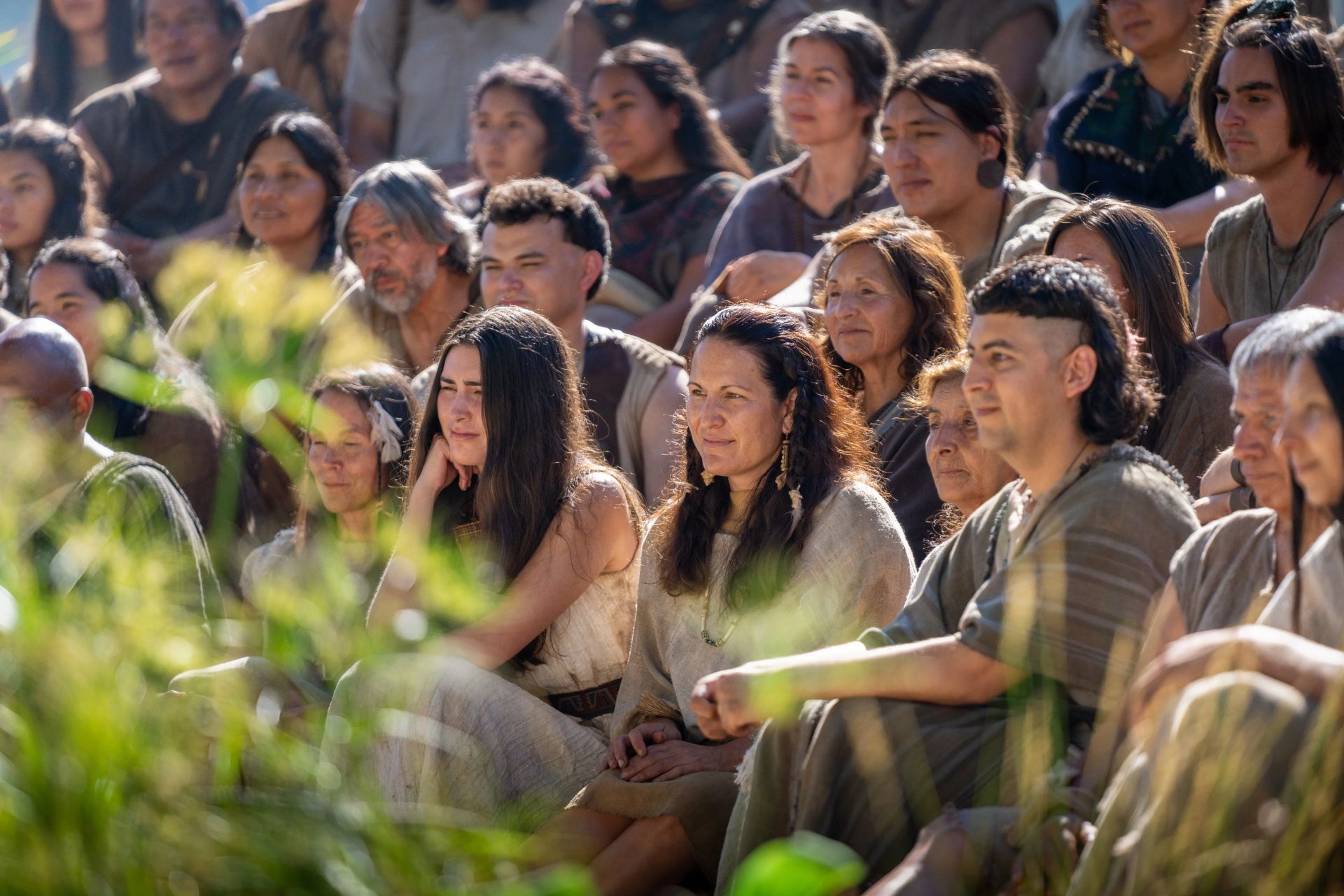 A Group of Nephites Watch as People Are Baptized