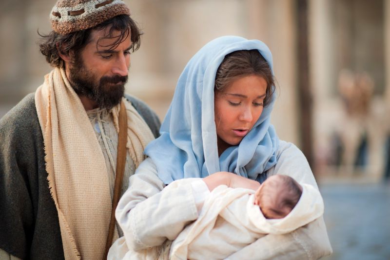 Mary and Joseph in Bethlehem