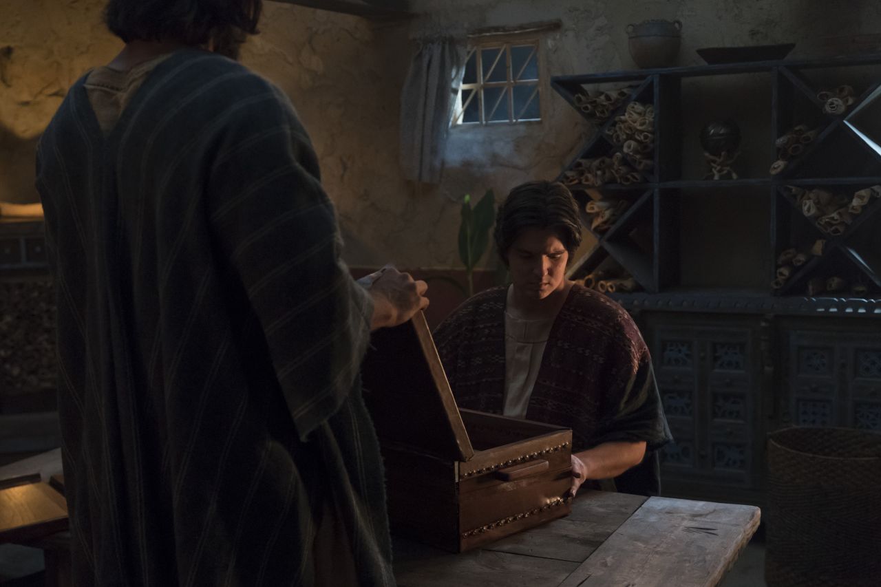 Shiblon, Son of Alma, Embracing His Father