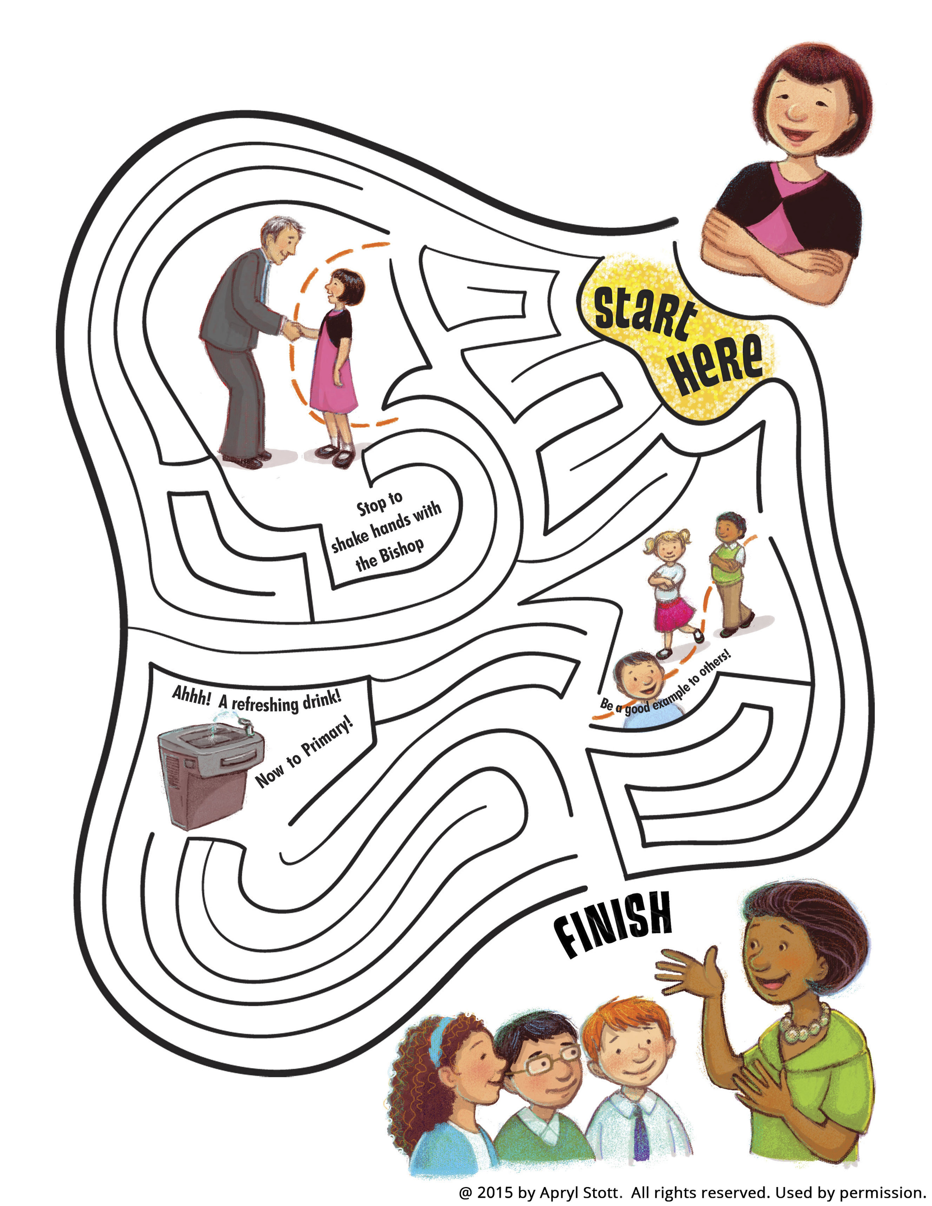 Walking with Grandma Maze