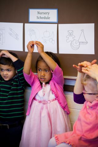 Singing invites the Spirit, making the nursery class a loving, happy ...