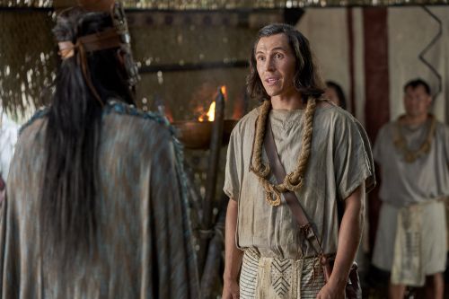 Ammon, Son of Mosiah, Speaking with a Servant of King Lamoni