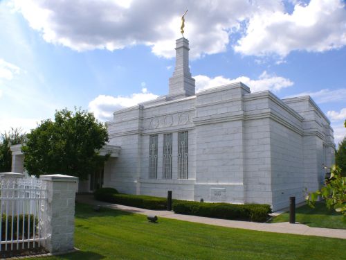 The Detroit Michigan Temple and Grounds