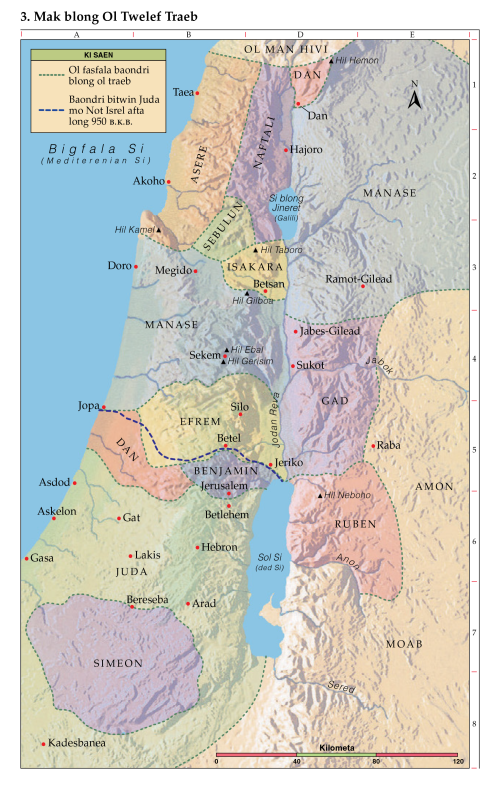 3. Mak blong Ol Twelef Traeb