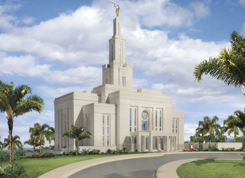 Artist Rendition of the Panama City Panama Temple
