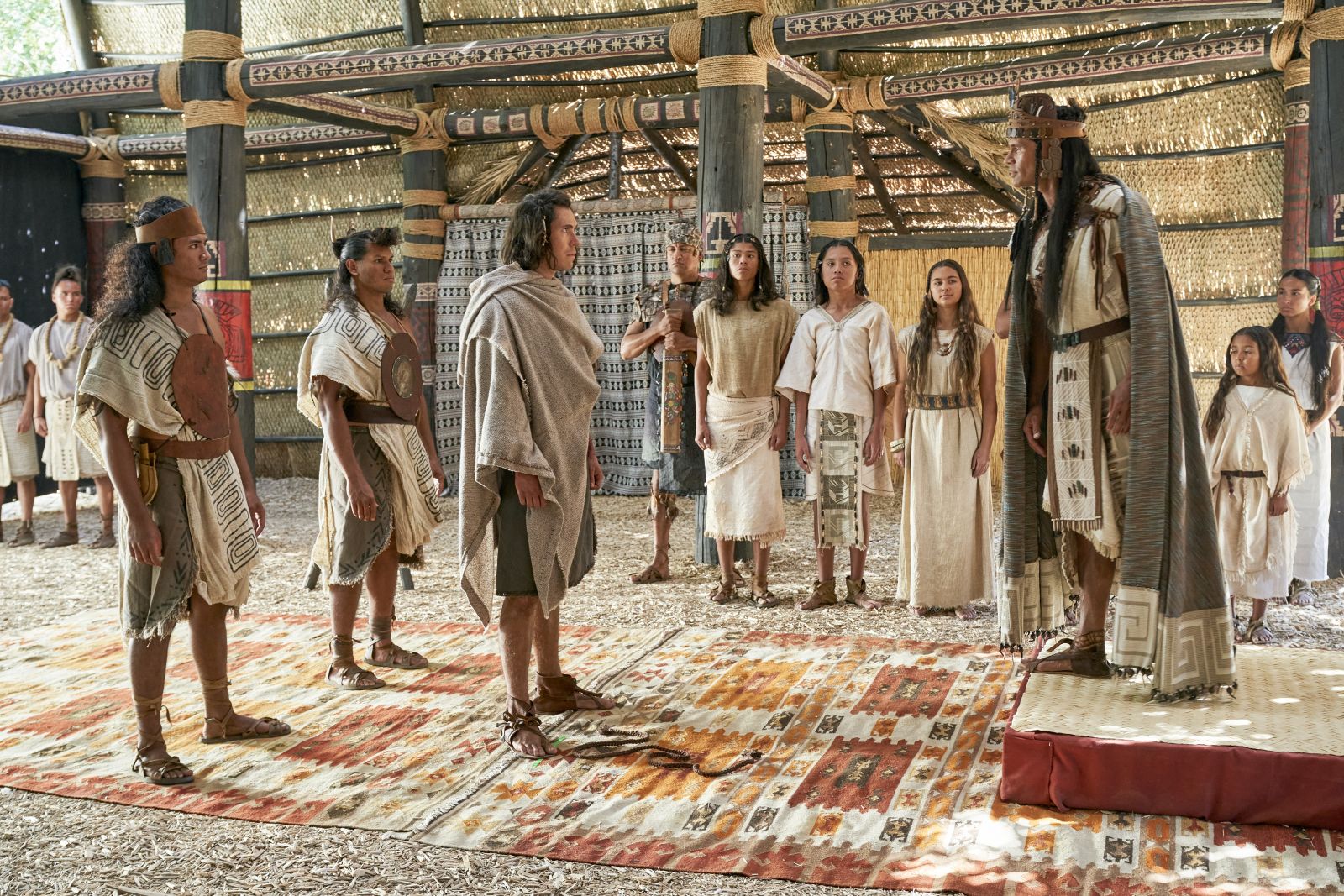 Ammon, Son of Mosiah, Speaking with a Servant of King Lamoni