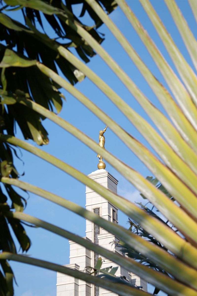 The Accra Ghana Temple Name Sign