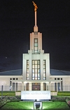 Sydney Australia Temple in the Evening