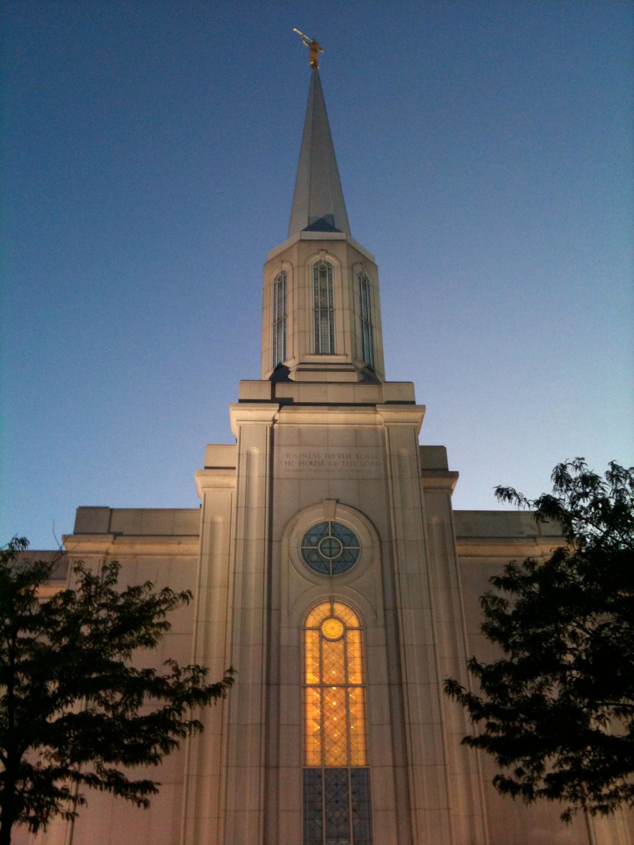 St. Louis Missouri Temple in the Fall