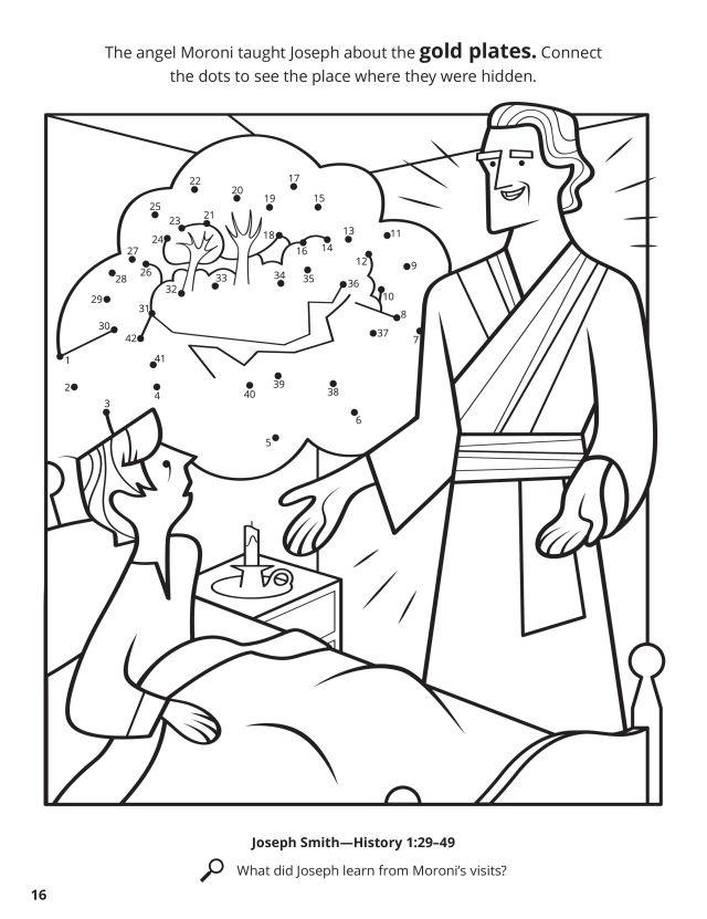 Pearl of Great Price Coloring Book